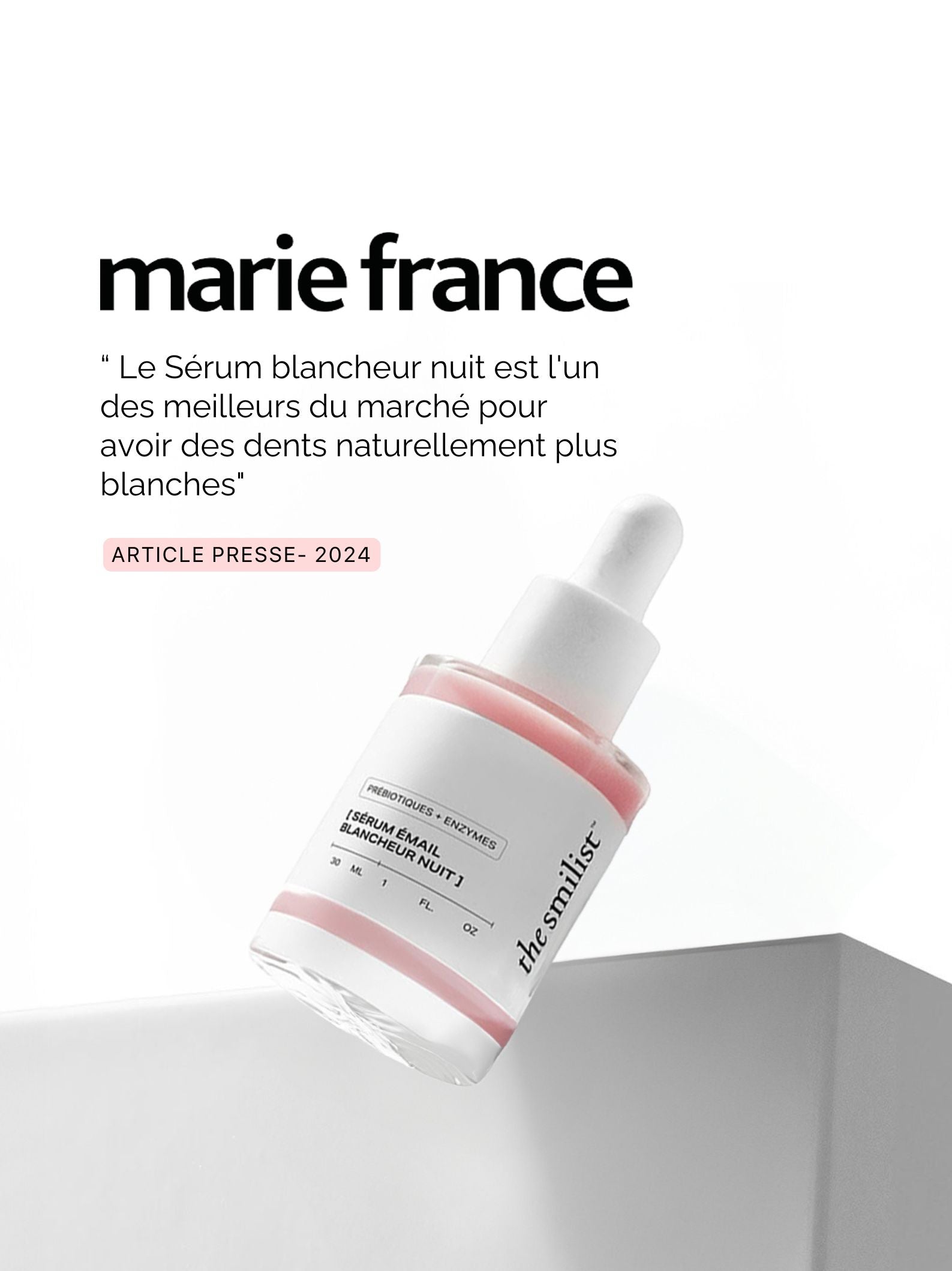 Sérum émail blancheur nuit – The Smilist